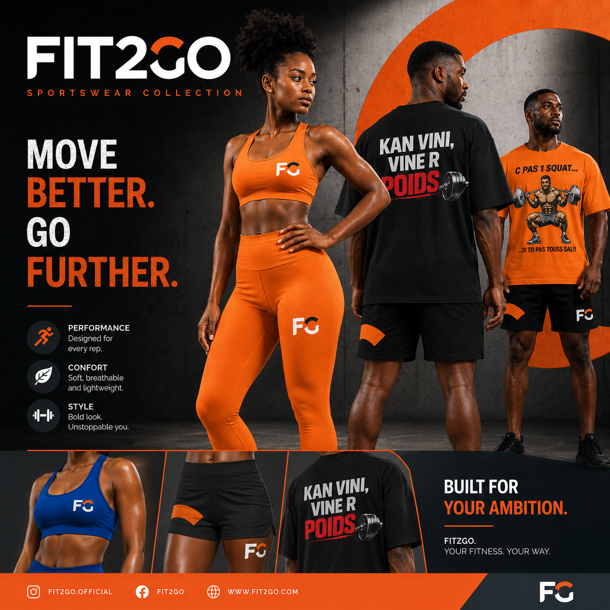 Sportswear – Fit2Go